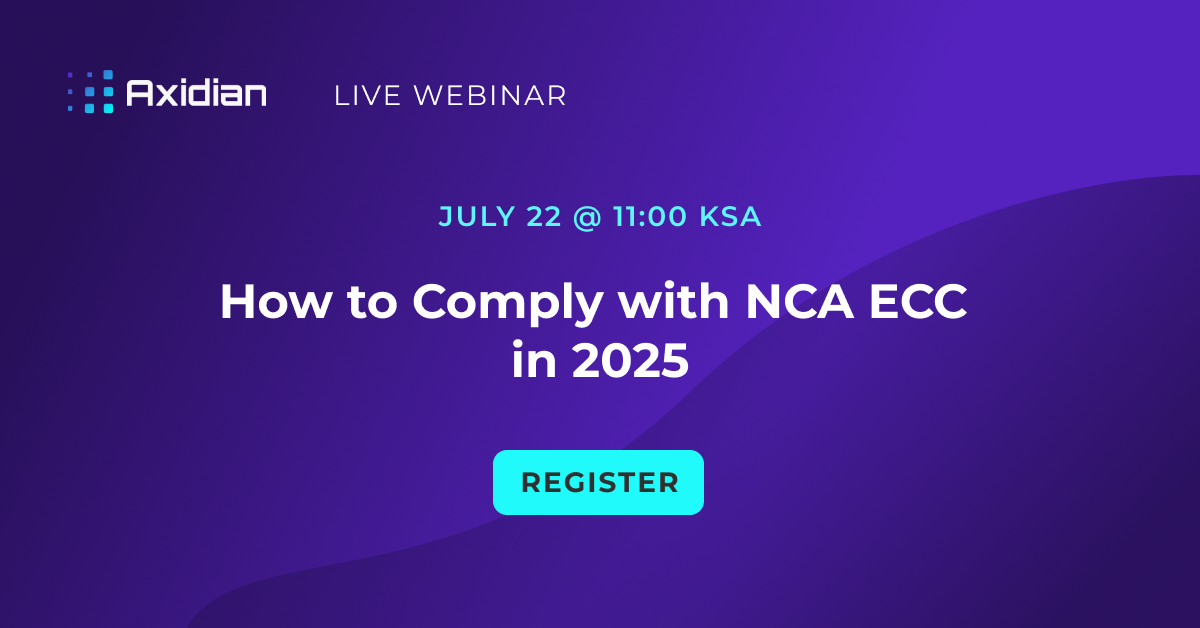 How to Comply with NCA ECC: Join Axidian’s Webinar Axidian blog