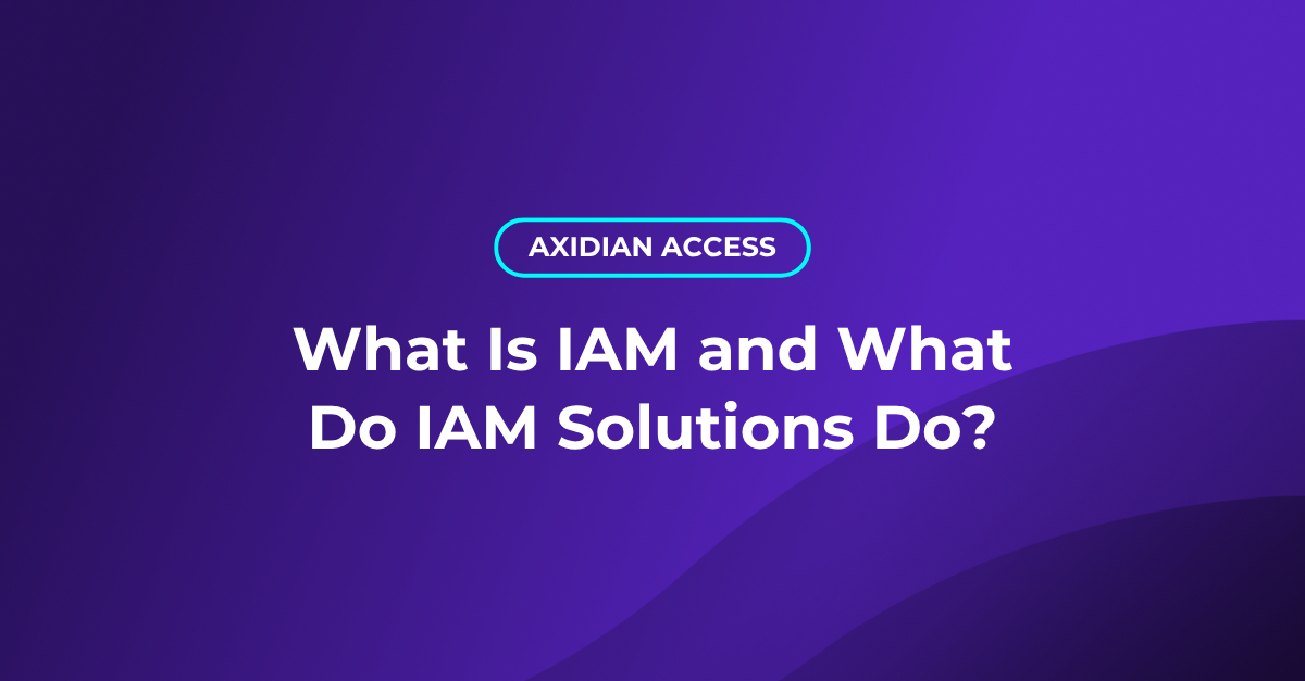 What Is IAM? Understanding Identity and Access Management Solutions ...